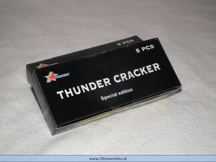 Thunder Cracker Pyrostar - Xtremerides.nl - Vuurwerk